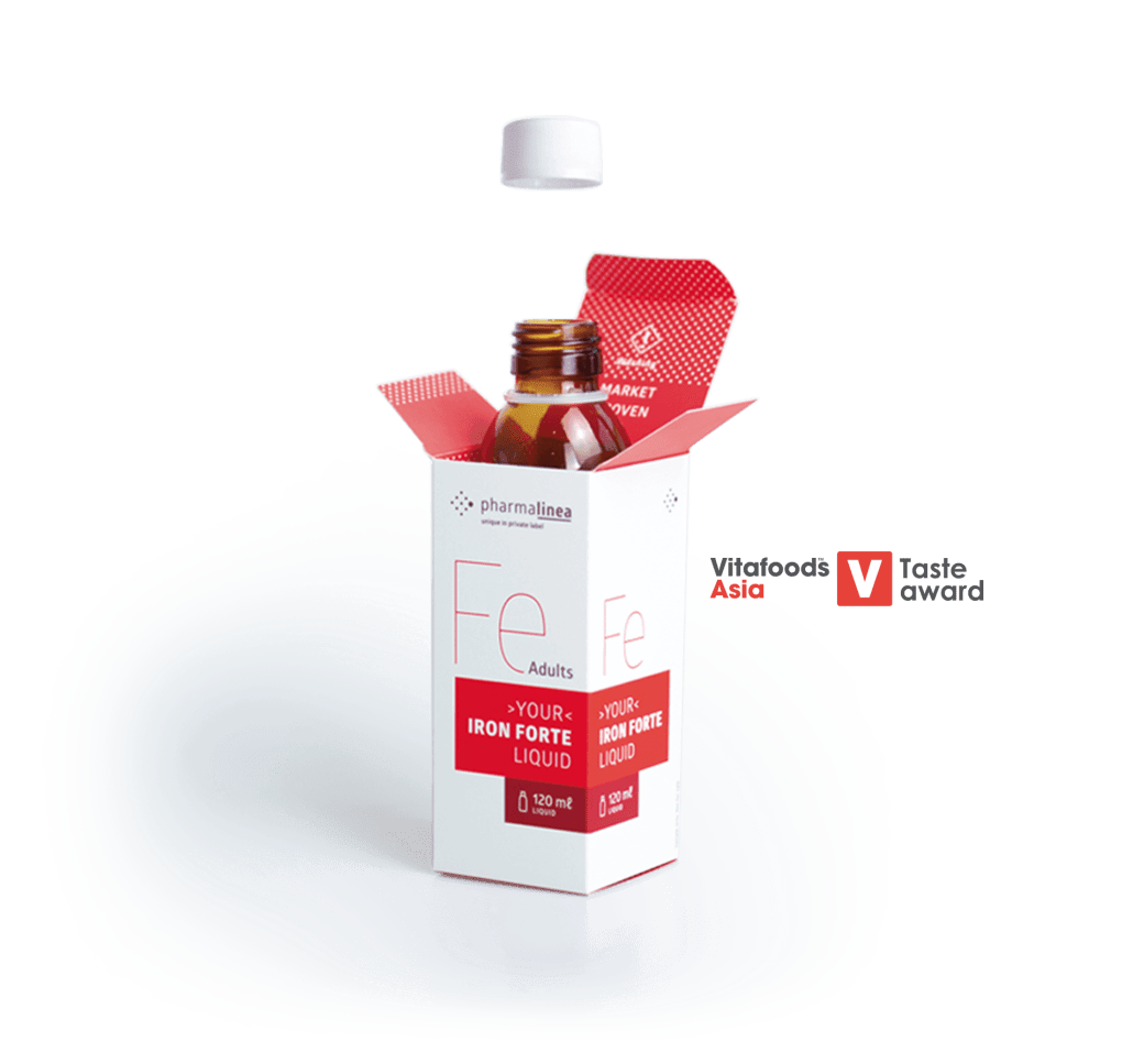 Private label supplements I Iron Forte Liquid - PharmaLinea