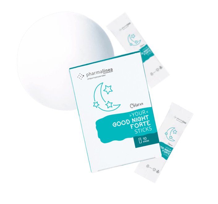 Private label supplements I Good night forte sticks - PharmaLinea