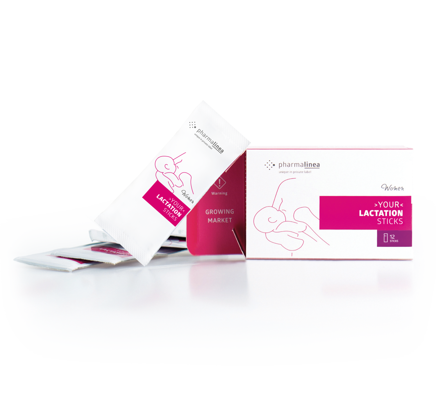 Private label supplemets I Lactation sachets - PharmaLinea